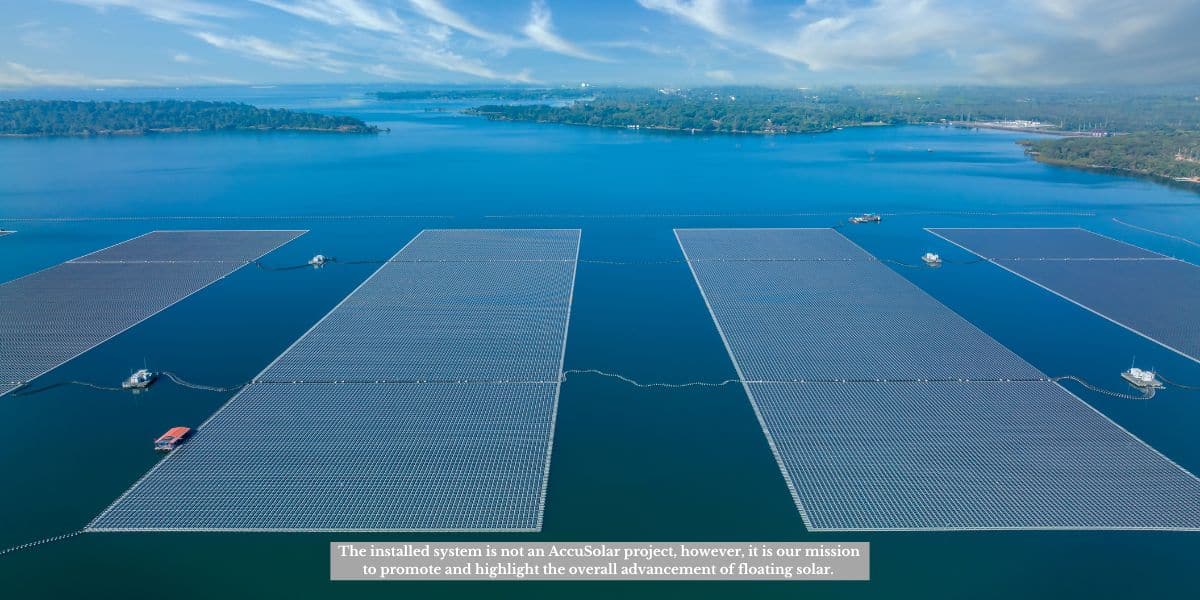 Evaporation Examples: How Floating Solar Panels Help Conserve Water